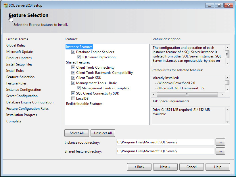 Installing SQL Server 2014 Express for SixBit - Knowledgebase - SixBit Software